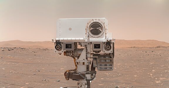 Perseverance's First Selfie | The Planetary Society