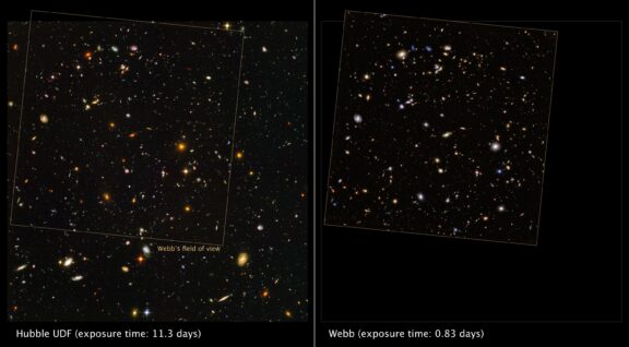 JWST recreates Hubble Ultra Deep Field | The Planetary Society