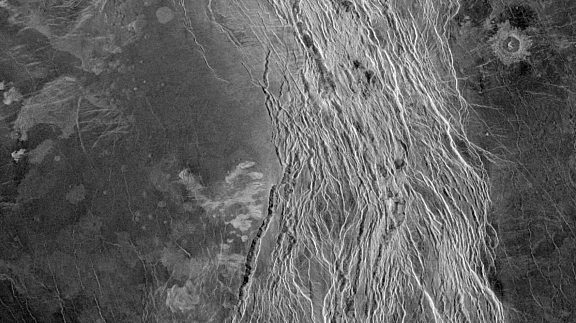 Ganis chasmata, Venus: Site of active… | The Planetary Society