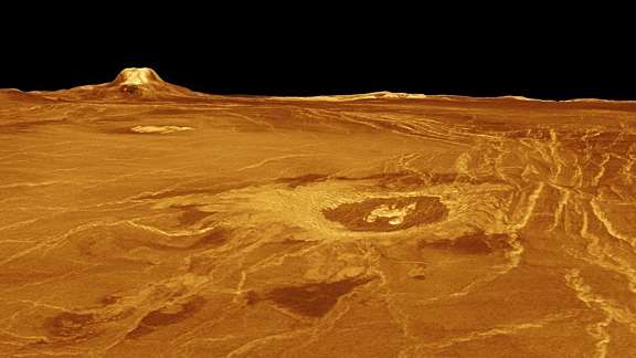 Venus's surface from radar data | The Planetary Society
