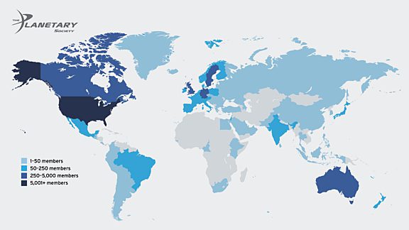 Planetary Society Membership as of November… | The Planetary Society