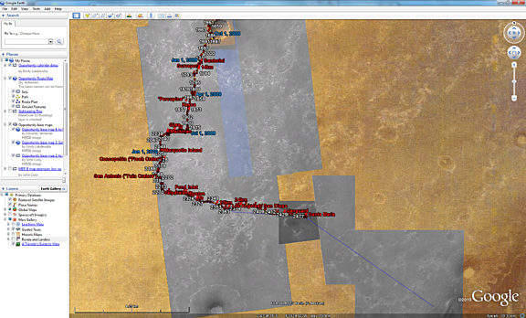 Google Mars base maps available for… | The Planetary Society