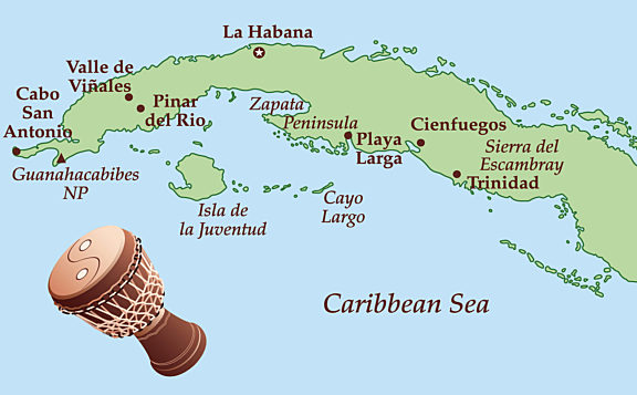 Map of Cuba | The Planetary Society