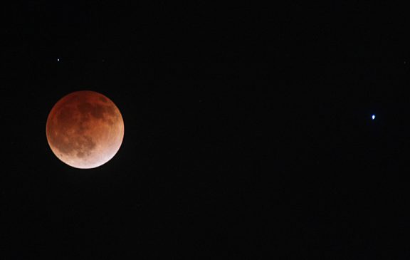 Full Moon and Spica | The Planetary Society