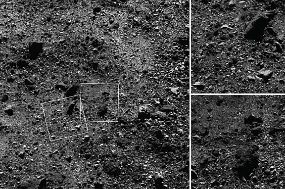 Regolith pond on Bennu | The Planetary Society