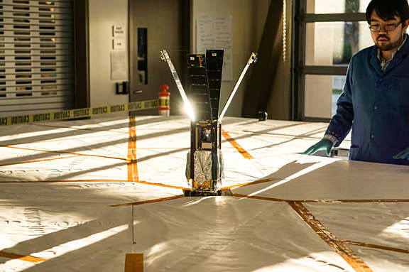 LightSail sail deployment test-3 | The Planetary Society