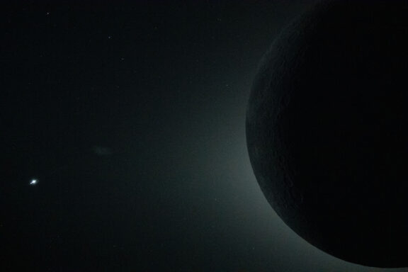 Venus and the Moon during the Artemis II… | The Planetary Society