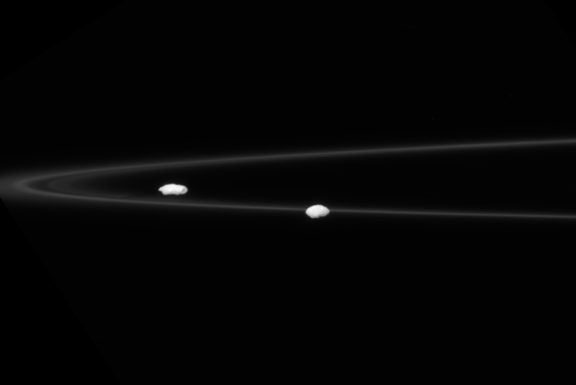 Prometheus and Pandora and the F ring | The Planetary Society