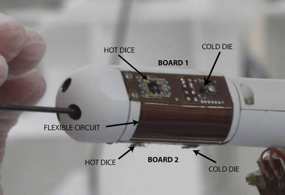 Parts of the REMS boom | The Planetary Society