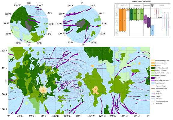Updated geologic map of Europa | The Planetary Society
