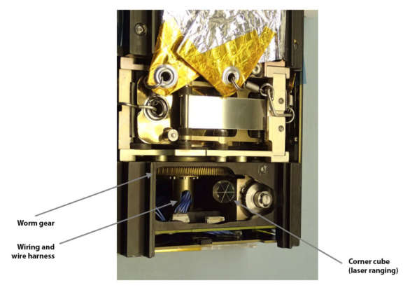 LightSail aft compartment, annotated | The Planetary Society