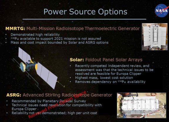Europa Clipper Power Possibilities | The Planetary Society