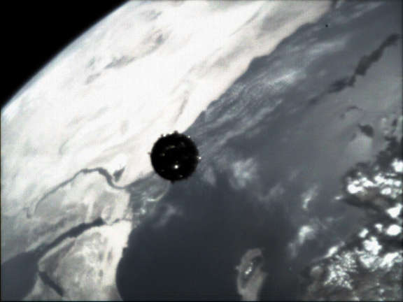 Cluster's Tango spacecraft viewed from Rumba,… | The Planetary Society