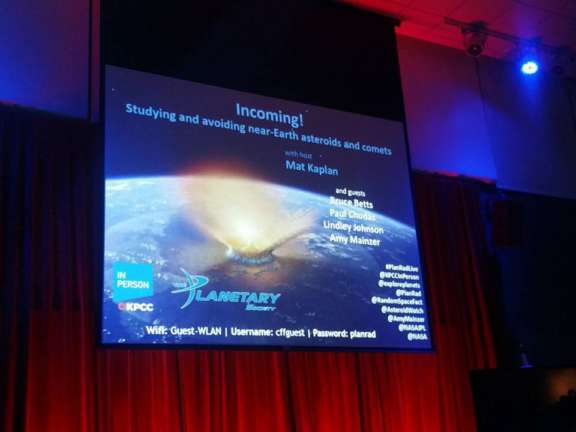 Planetary Radio Live—Incoming! | The Planetary Society