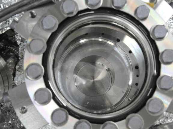 Photo inside the Hayabusa sample capsule | The Planetary Society