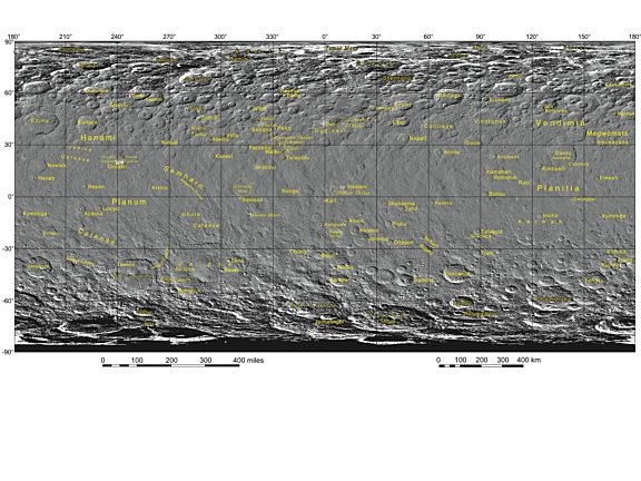 Map of Ceres (2017) | The Planetary Society