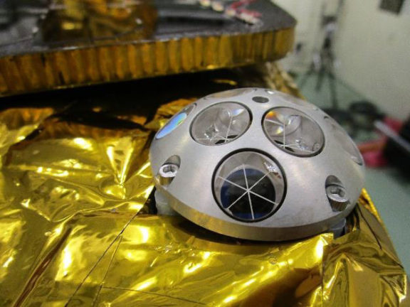 NASA-provided laser retro-reflector on… | The Planetary Society