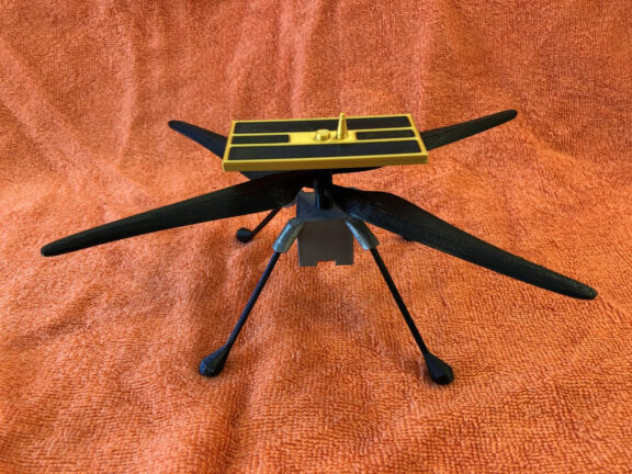 An interactive scale model of the Ingenuity… | The Planetary Society