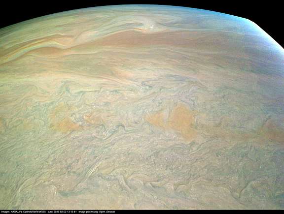 Jupiter from Juno at Perijove #4 | The Planetary Society