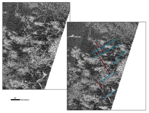 Titan's rivers are square | The Planetary Society