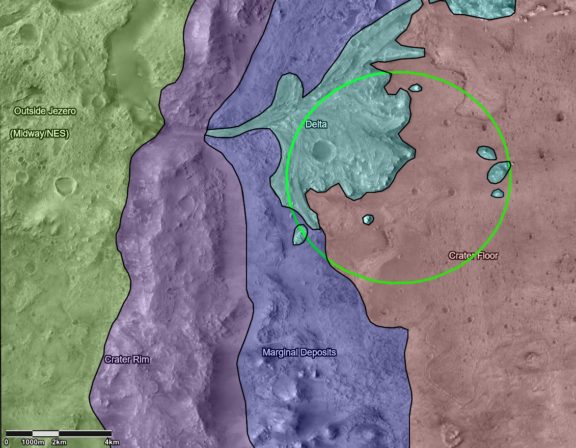 Jezero Crater Geologic Units | The Planetary Society