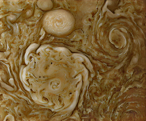 Jupiter's circumpolar cyclone | The Planetary Society