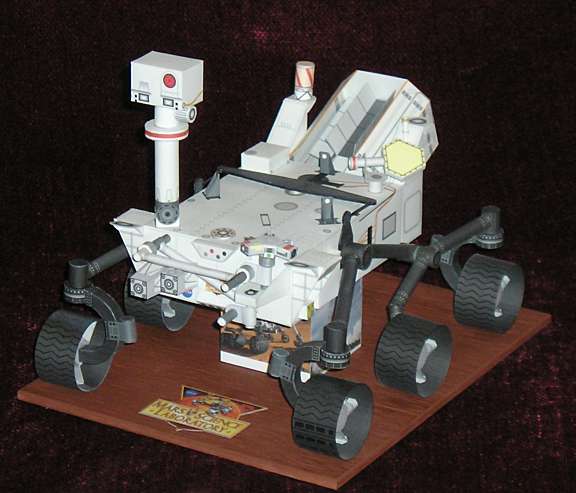 Paper model of Curiosity rover | The Planetary Society