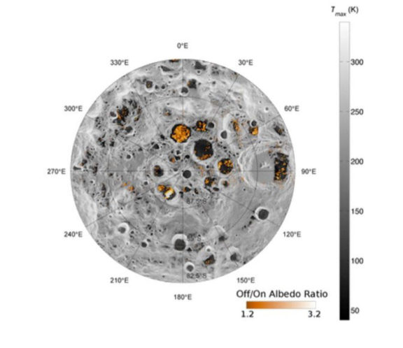 South polar frost | The Planetary Society