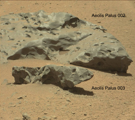 The Bounty of Iron Meteorites Found on Mars | The Planetary Society