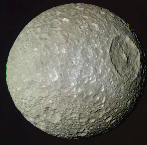 Mimas in color | The Planetary Society