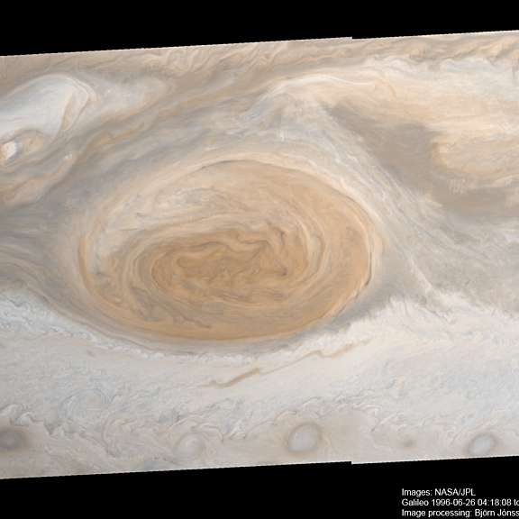 Jupiter Storm painting | The Planetary Society