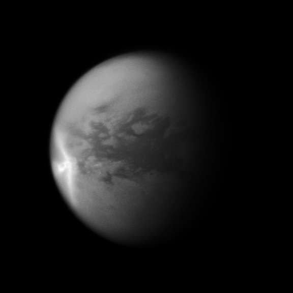 Titan's Arrow Storm | The Planetary Society