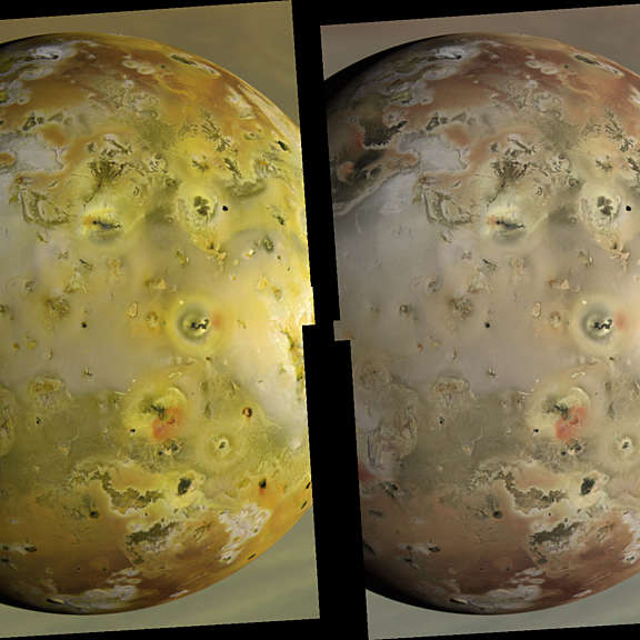 Enceladus' plumes in color | The Planetary Society