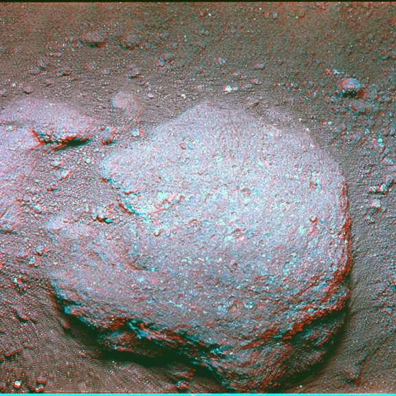 The trailing hemisphere of Phobos in color… | The Planetary Society