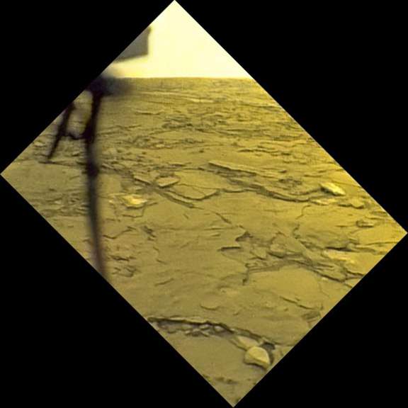 Venera 14 view of the surface of Venus: lava… | The Planetary Society
