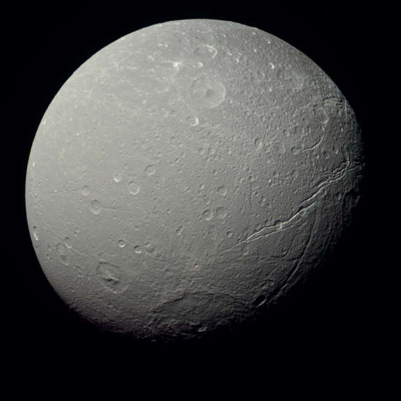 Dione in true color | The Planetary Society