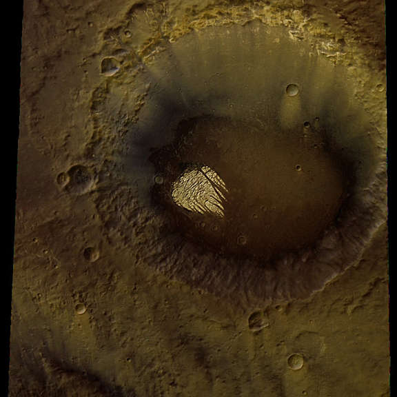 White Rock from Mars Express: color view | The Planetary Society