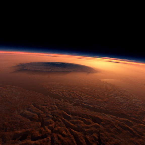 Map of Mars with major regions labeled | The Planetary Society