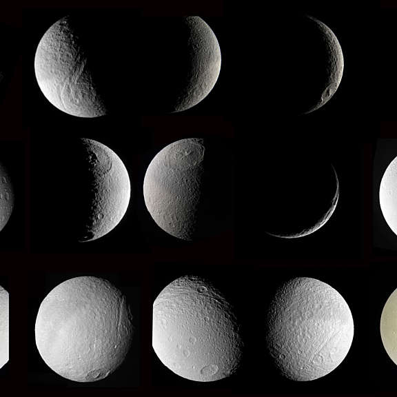 The trailing hemisphere of Phobos in color… | The Planetary Society