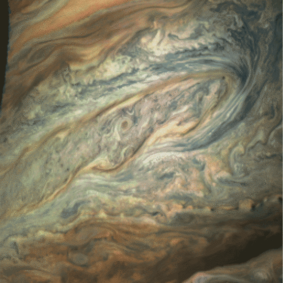 Enhanced-color global view of Tethys, 11… | The Planetary Society