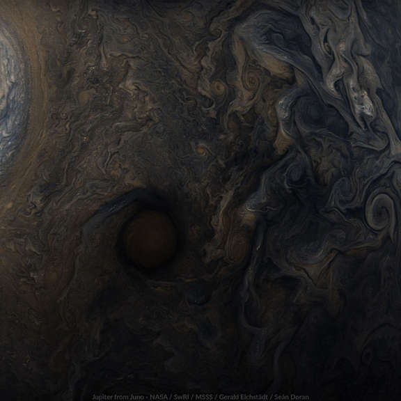 Jupiter texture map for animation | The Planetary Society