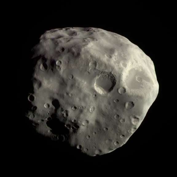 Color global view of Epimetheus, 3 December… | The Planetary Society