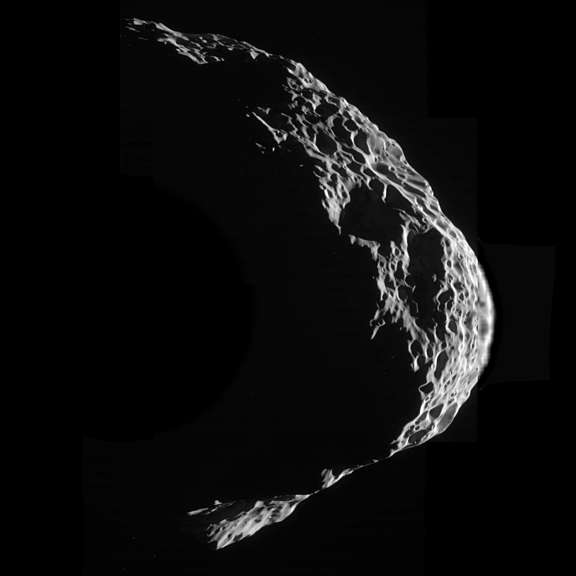 Enhanced-color global view of Tethys, 11… | The Planetary Society
