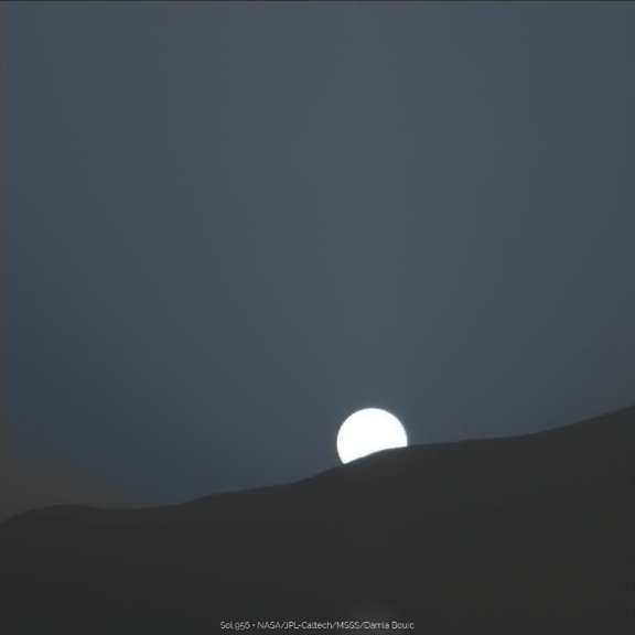 Sunset on Mars | The Planetary Society