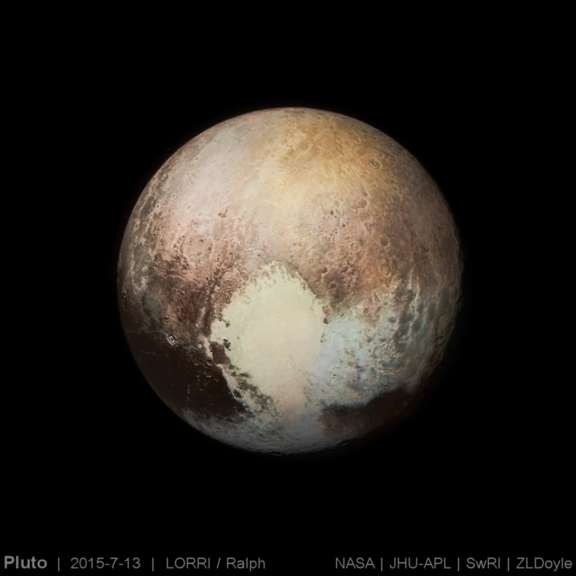 Pluto: early best guess at color | The Planetary Society