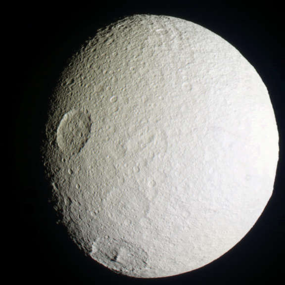 Tethys in color | The Planetary Society