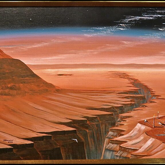 Mars astronaut illustration | The Planetary Society