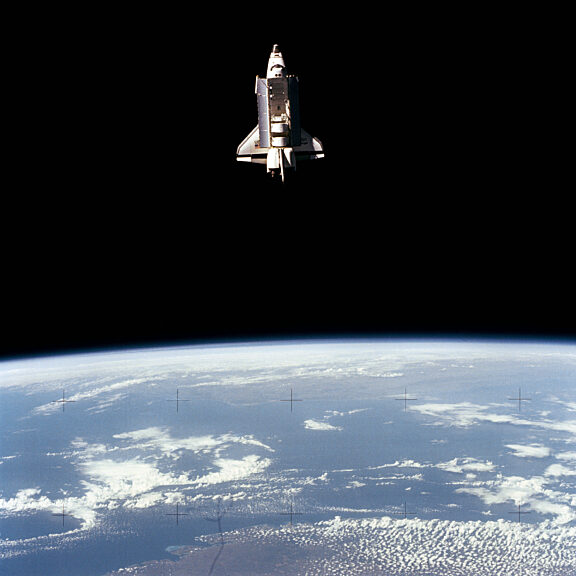 Space Shuttle Challenger in Orbit | The Planetary Society