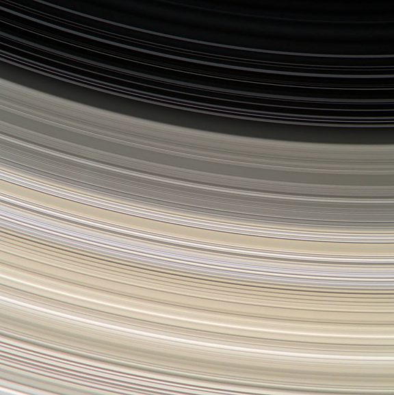 Saturn’s rings from Cassini: colorful ringlets | The Planetary Society