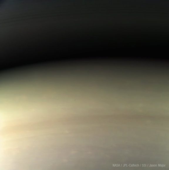 Cassini's last image | The Planetary Society